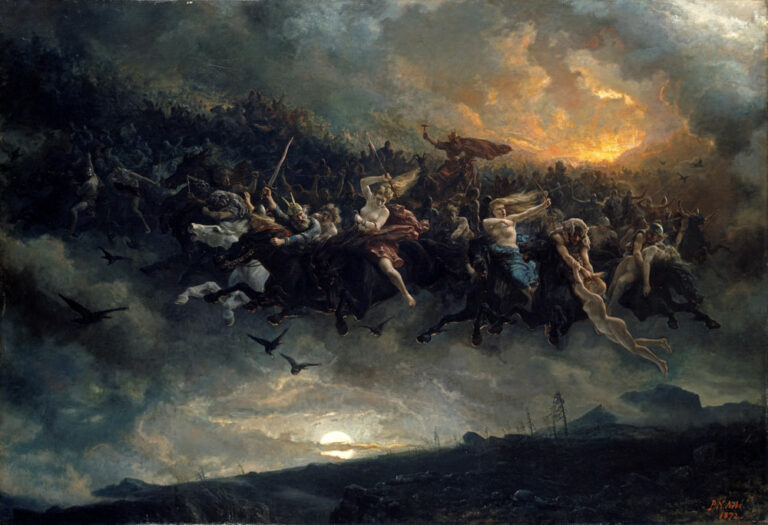 Hemeloppergod Wodan / Odin - Wijsheidsweb - Quest for Wisdom
